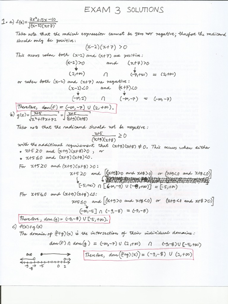 Exam 03 (Solutions Manual) v3 | PDF