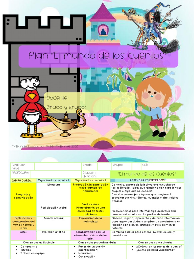 Plan Cuentos | PDF