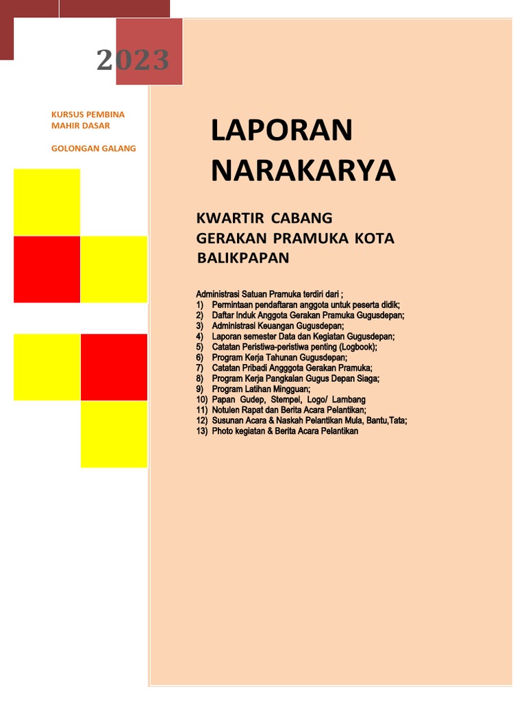 Narakarya I KMD | PDF