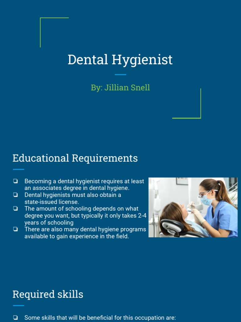 Dental Hygienist Career Overview | PDF | Dental Hygienist | Dentistry