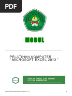 Modul Microsoft Excel 2010 | PDF | Komputer