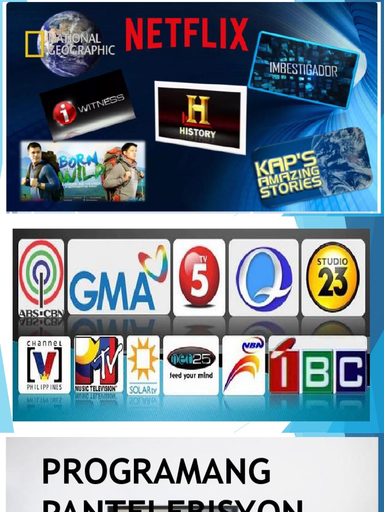Programang Pantelebisyon | PDF
