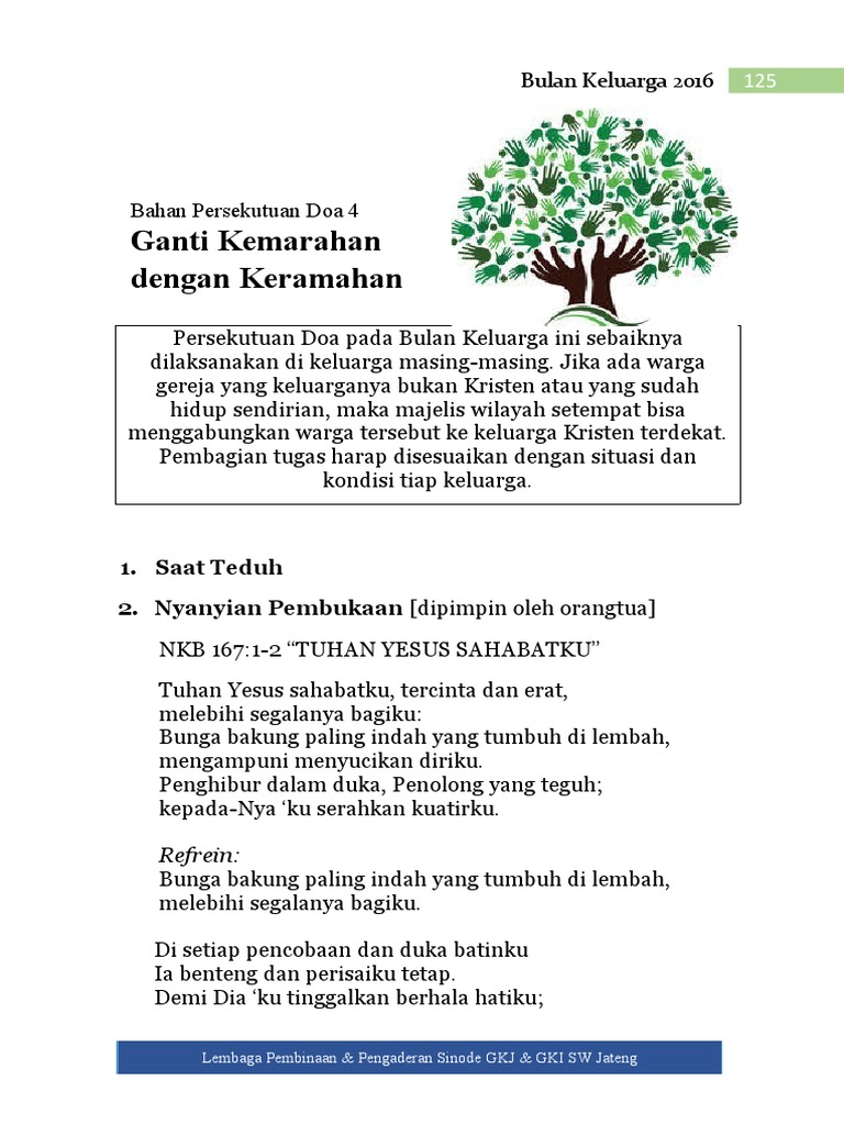 21 Persekutuan Doa 4 | PDF | Kesehatan Holistik | Agama & Spiritualitas