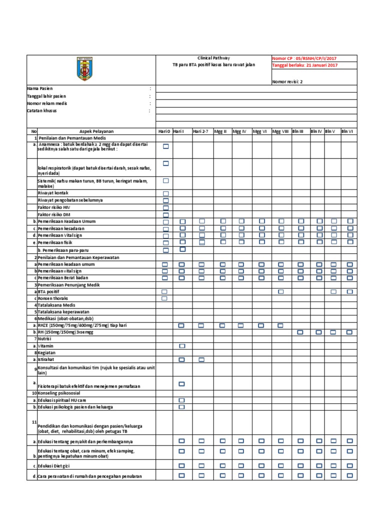 CP TB Paru Kasus Baru Rajal | PDF