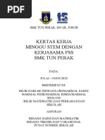 PELAKSANAAN PROGRAM STI 100Â³ DAN STEM IN 30 SECONDS DI SEMUA SEKOLAH ...