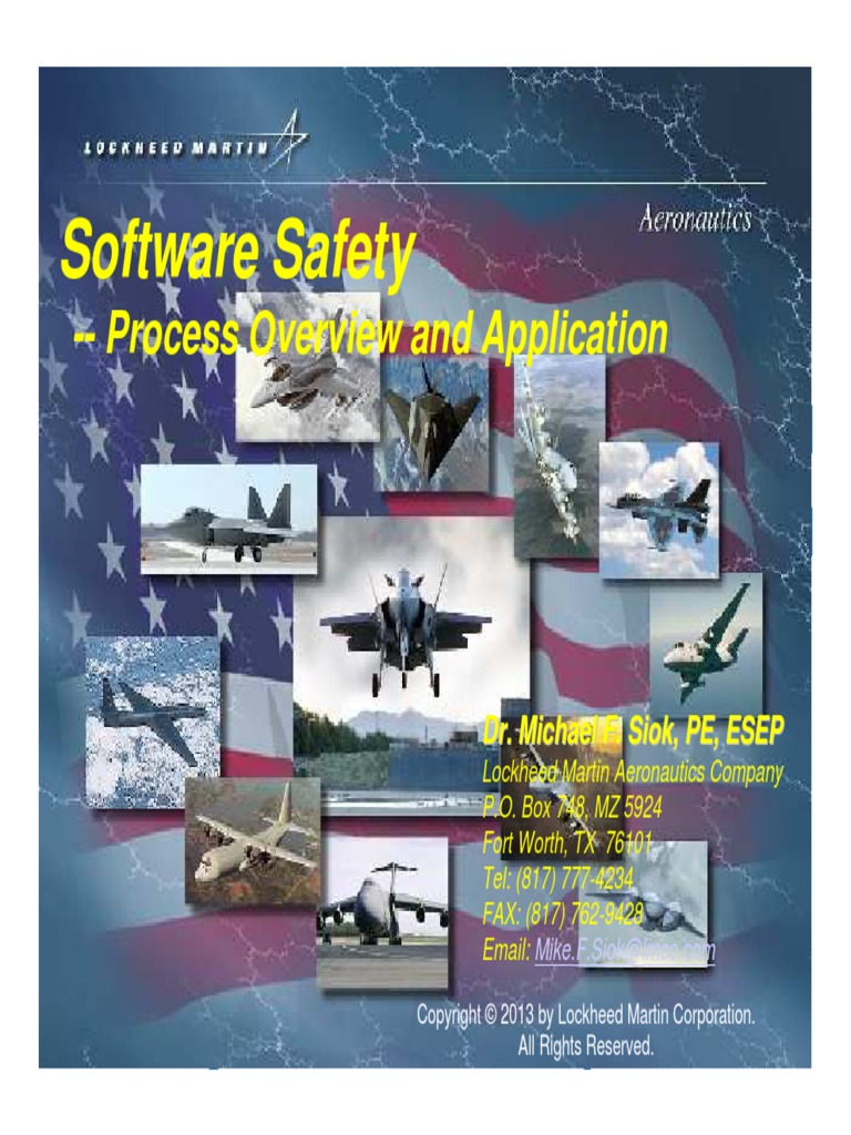 02 Safety Mike Siok One Slide | PDF | Software | Safety