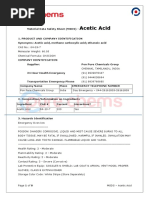 MSDS Castrol Transaqua HT-Hydraulic Fluid | PDF | Firefighting | Water