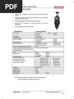 ASCO 342 Series Filter Regulators | PDF | Filtration | Stainless Steel