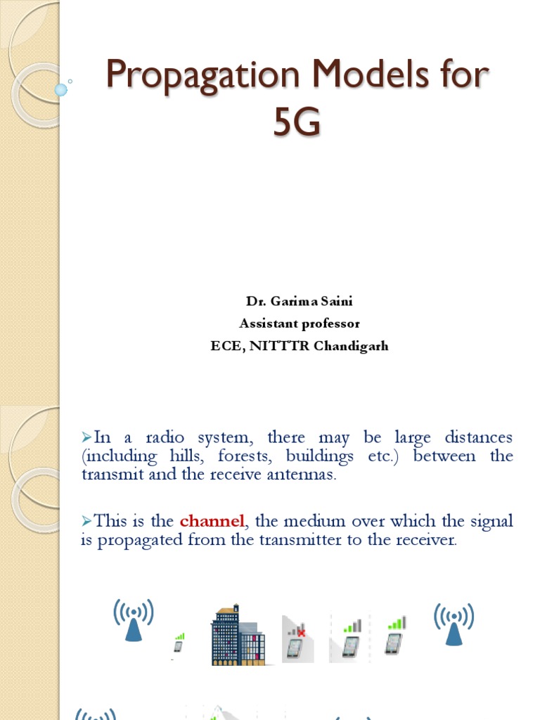 Propagation Models For 5G | PDF | Radio Propagation | Radio