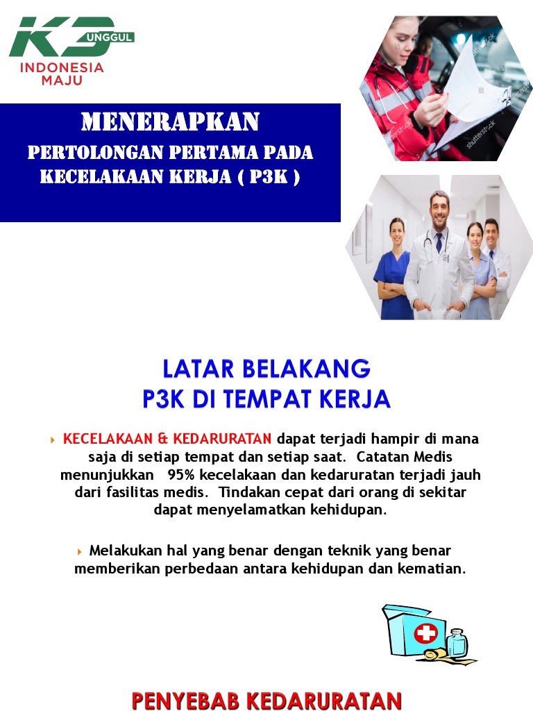 Panduan P3K di Tempat Kerja | PDF