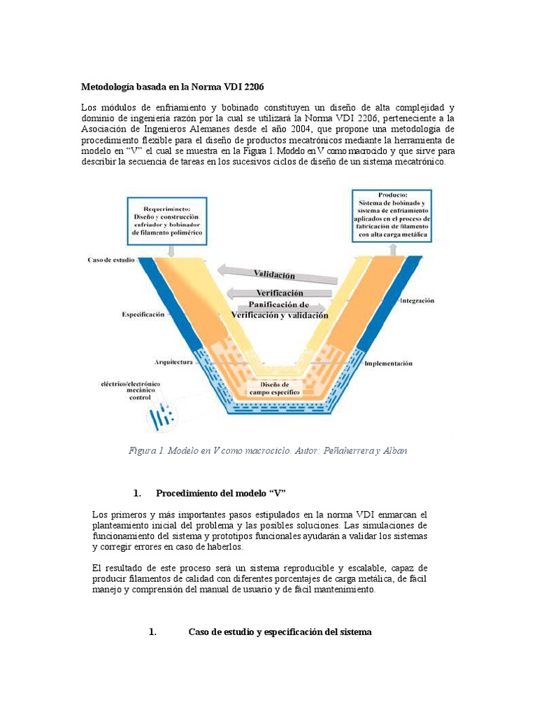 Metodología Basada en La Norma VDI 2206 | PDF | Diseño | Electrónica
