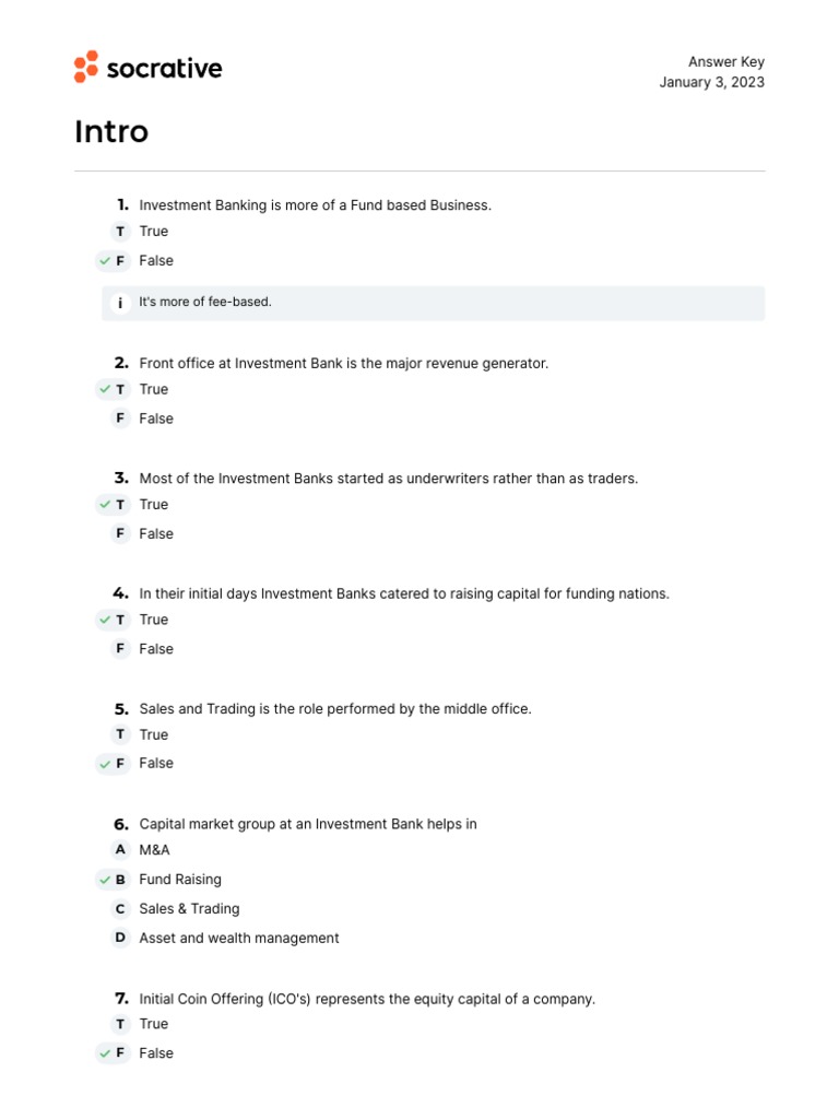 Quiz Intro 2023 | PDF