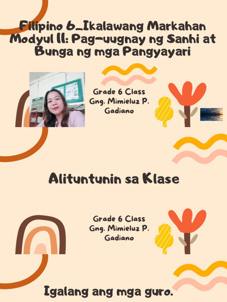 Filipino 6 - Q2 - Modyul 11 | PDF