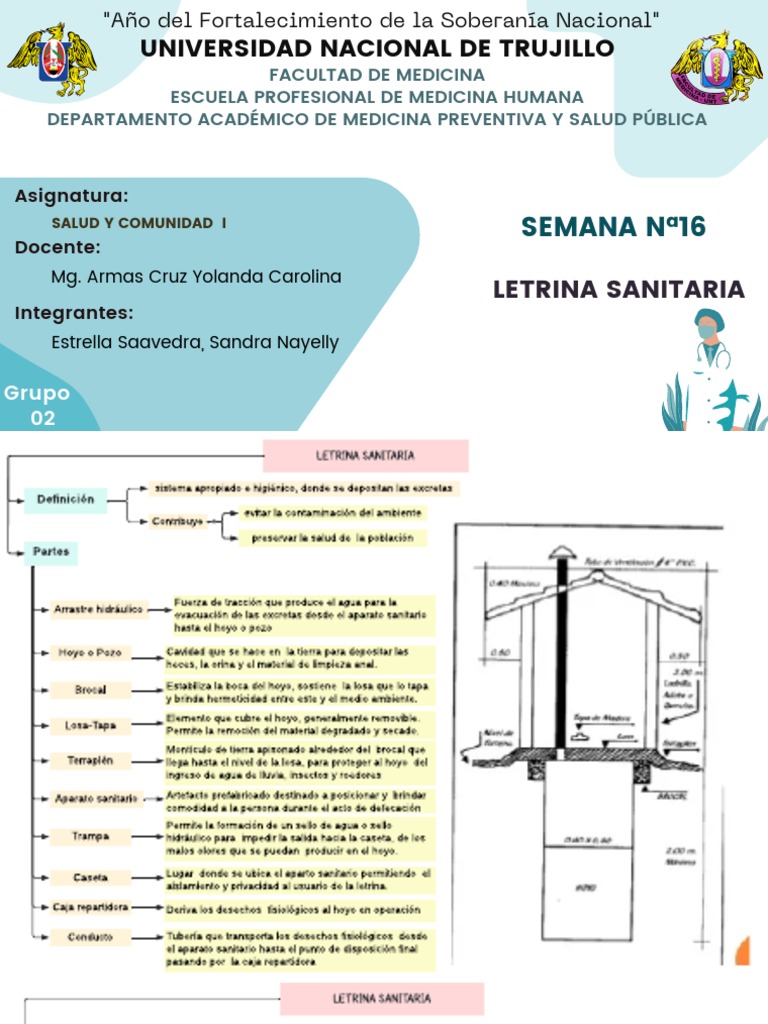Tipos y Partes de Letrinas Sanitarias | PDF | Letrina | Agua