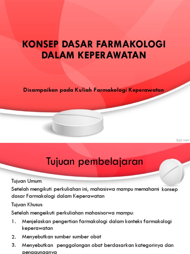 Konsep Dasar Farmakologi | PDF