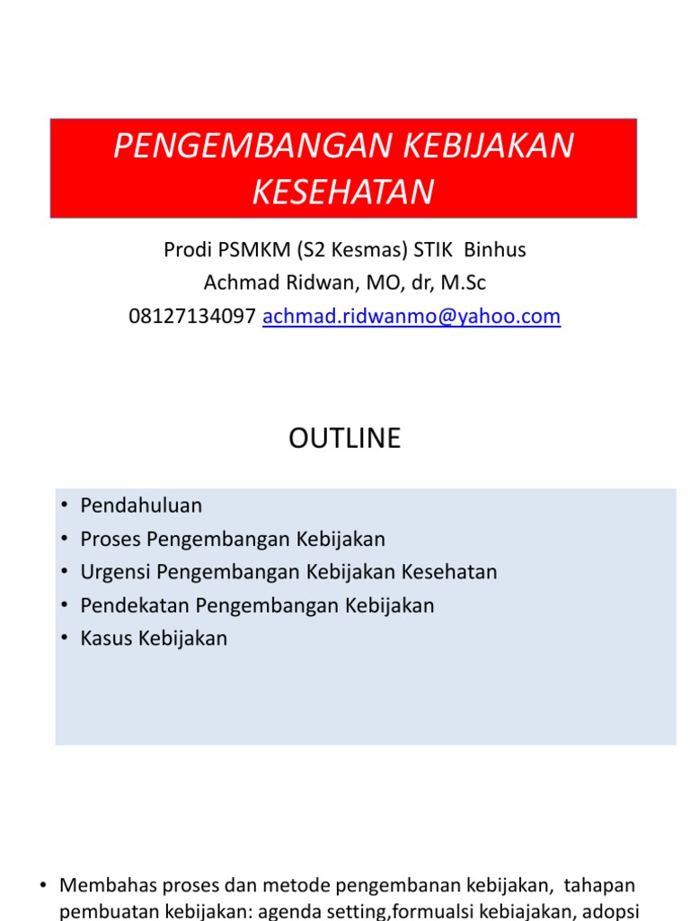2) Pengemb - Kebijakan Kes - 2021 | PDF