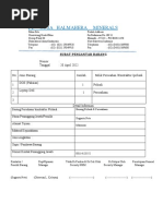 Surat Permohonan Pengembalian Dana (Refund) | PDF | Pengelolaan ...