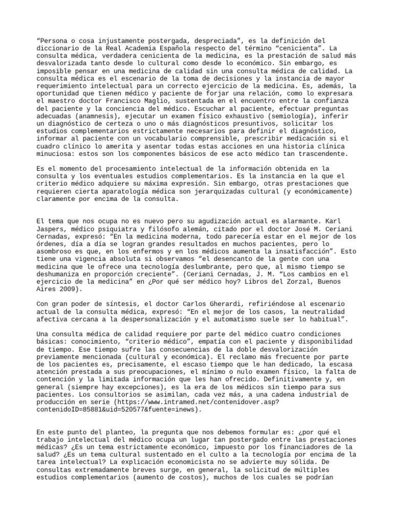 El Medico | PDF | Diagnostico medico | Medicina