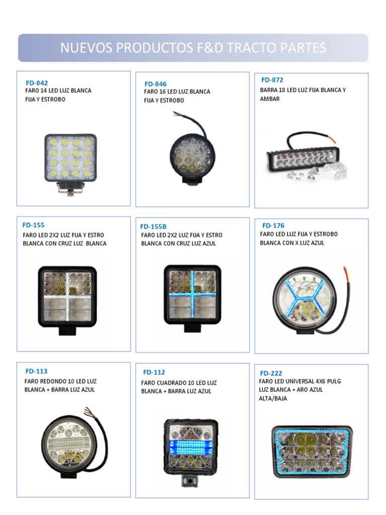 Catalogo de Faros | PDF
