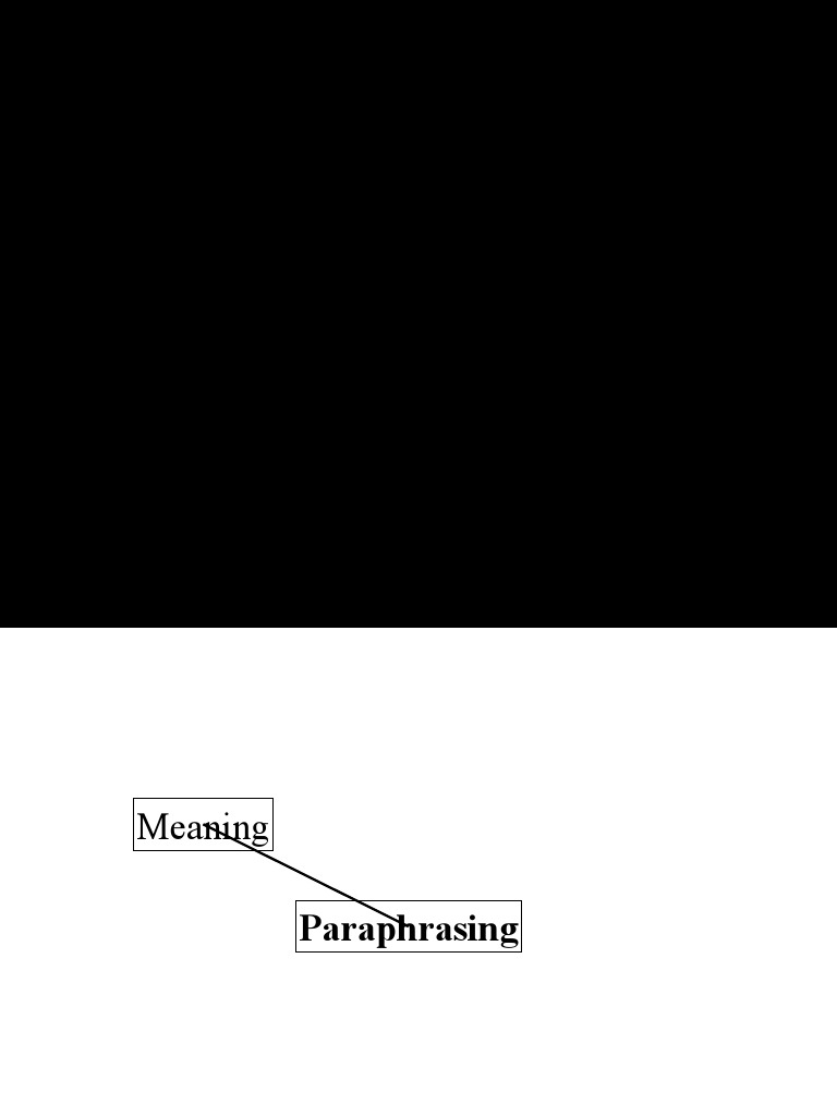 Guided Paraphrasing | PDF