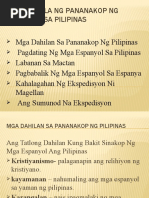 Pagsakop NG Mga Kastila Sa Pilipinas | PDF