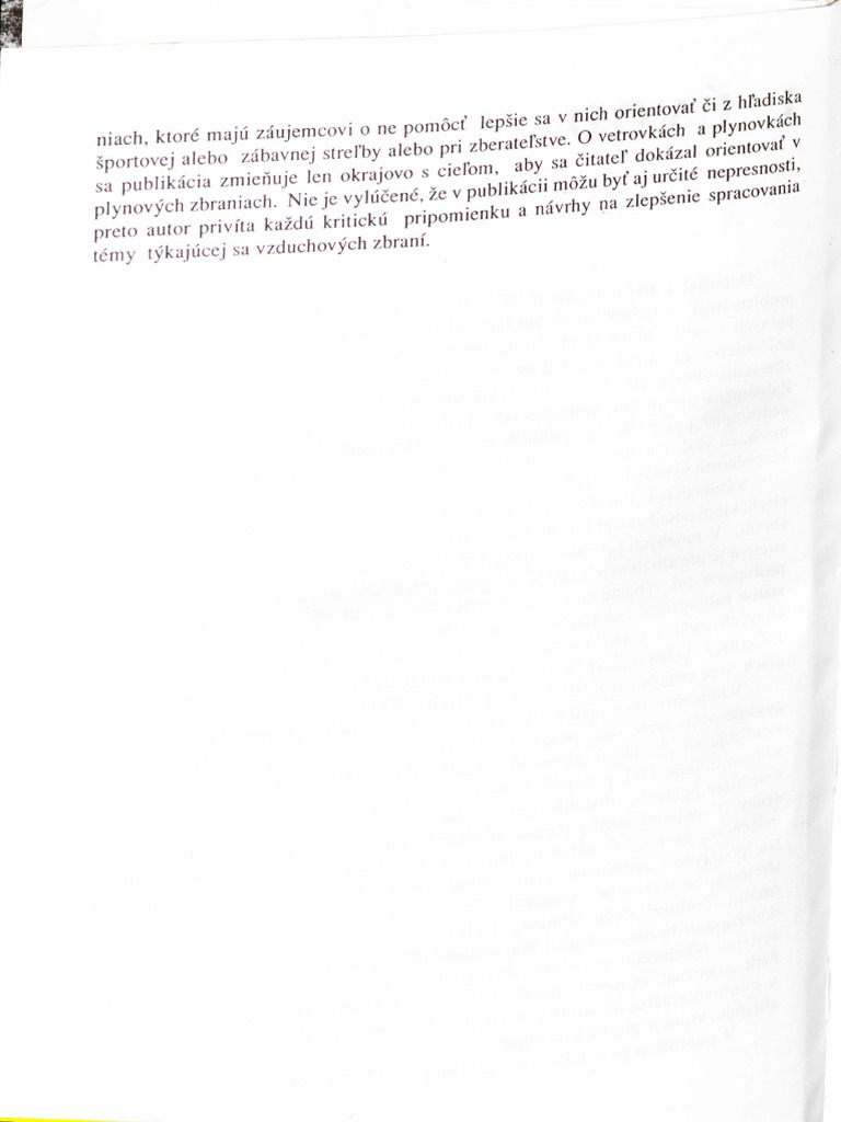 Letošťák - Vzduchové Zbrane | PDF