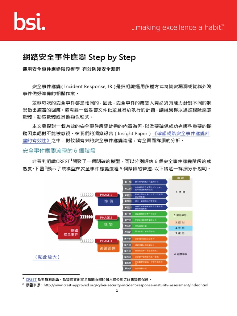 BSI Cyber-Incident-Response-Step-by-Step | PDF