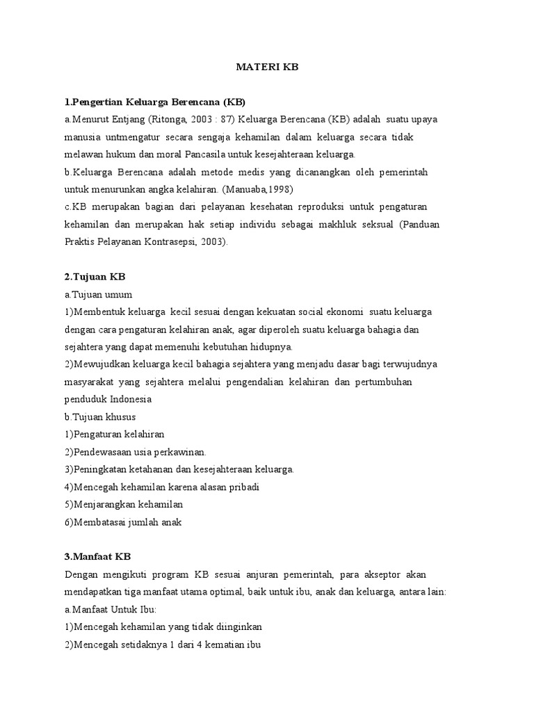 Materi KB | PDF
