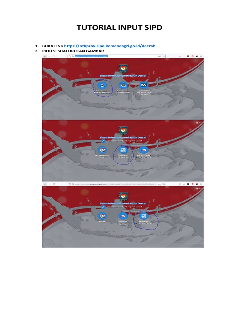 Tutorial Input Sipd | PDF | Komputer