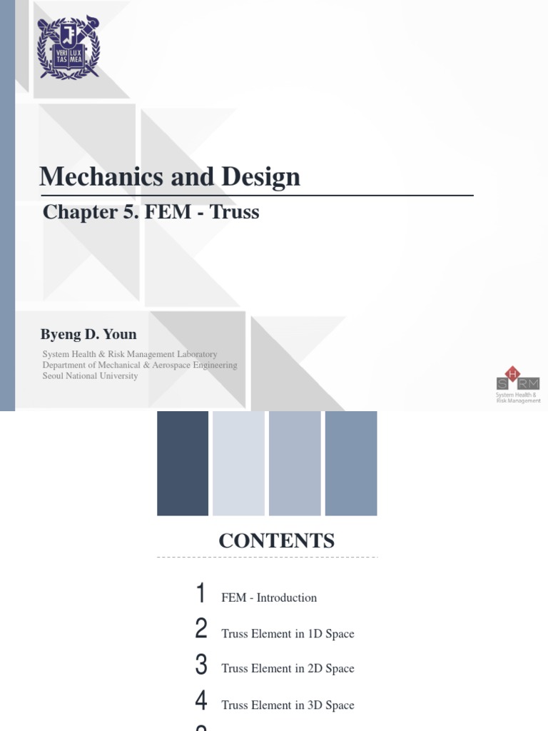 Chapter 5 FEM Truss (Updated) | PDF | Finite Element Method ...