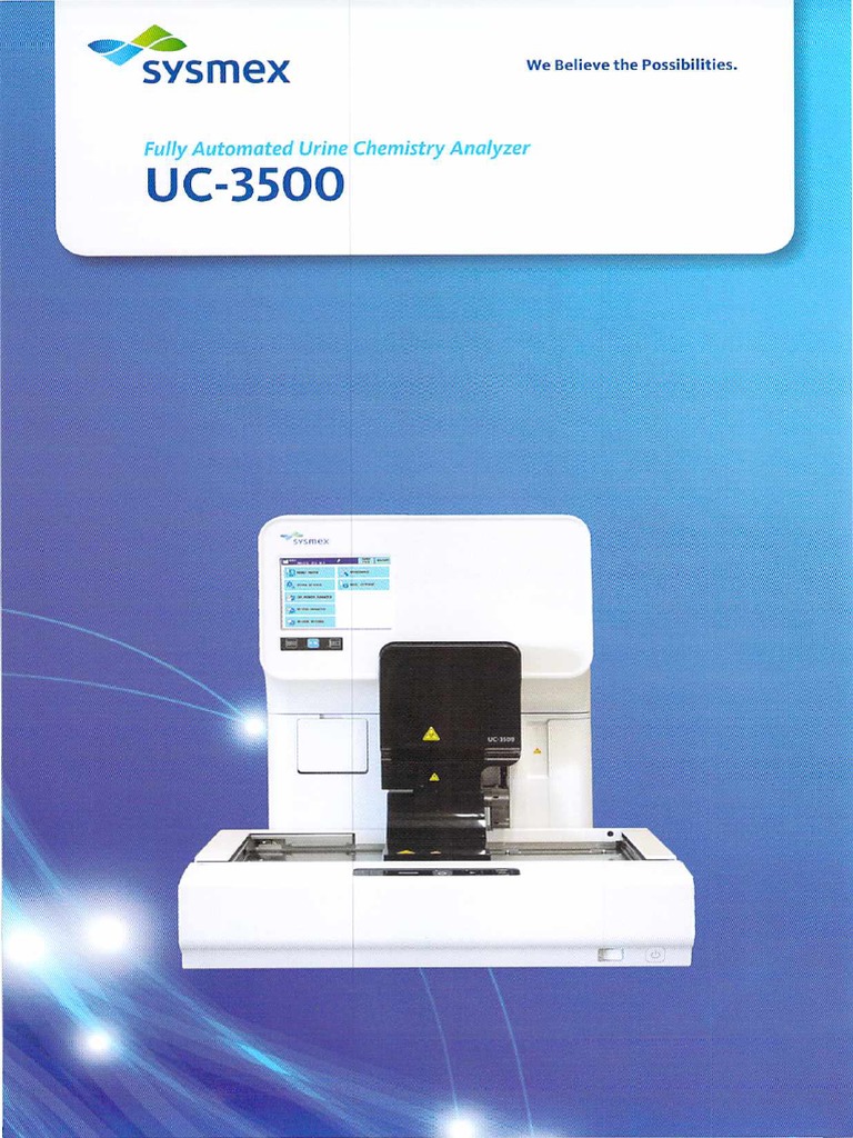 Brosur Urine Analyzer UN 3000-3111 | PDF