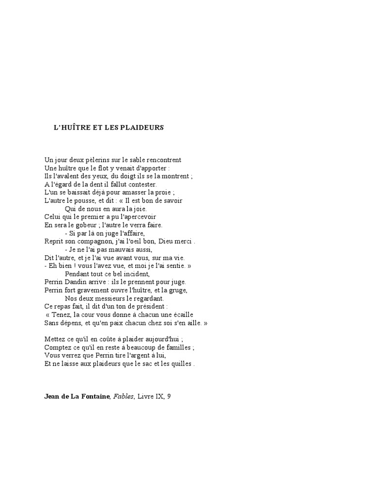 Huitre | PDF | Droit