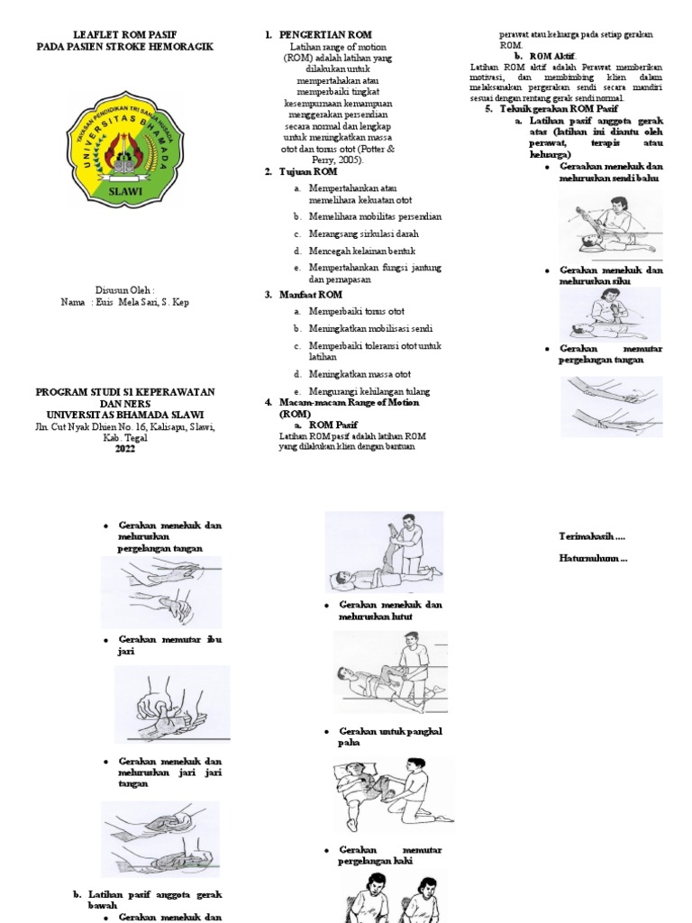 Leaflet Rom Pasif | PDF