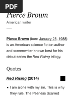 Pierce Brown-Red Rising | PDF