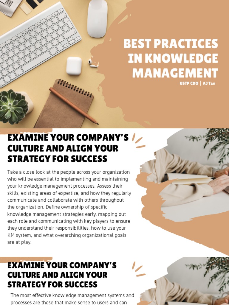 Best Practices in Knowledge Management | PDF | Knowledge Management | Computing