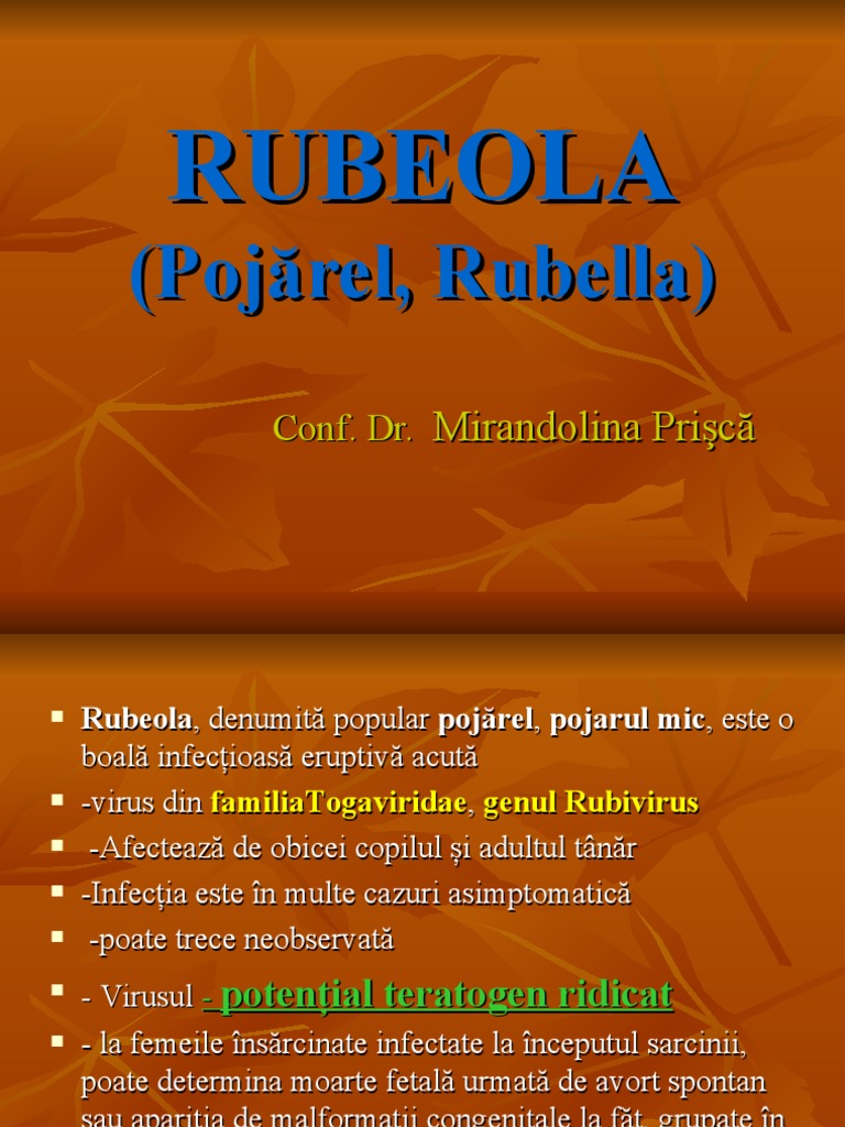 RUBEOLA | PDF