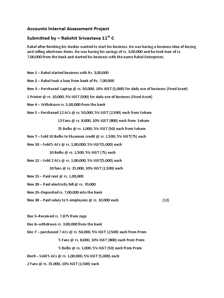 Accounts Project | PDF | Banks | Financial Services
