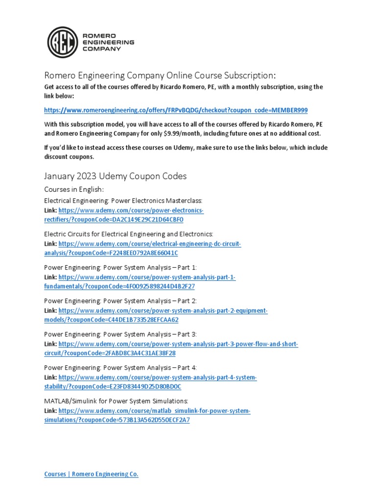 January 2023 Coupon Codes | PDF | Technology & Engineering