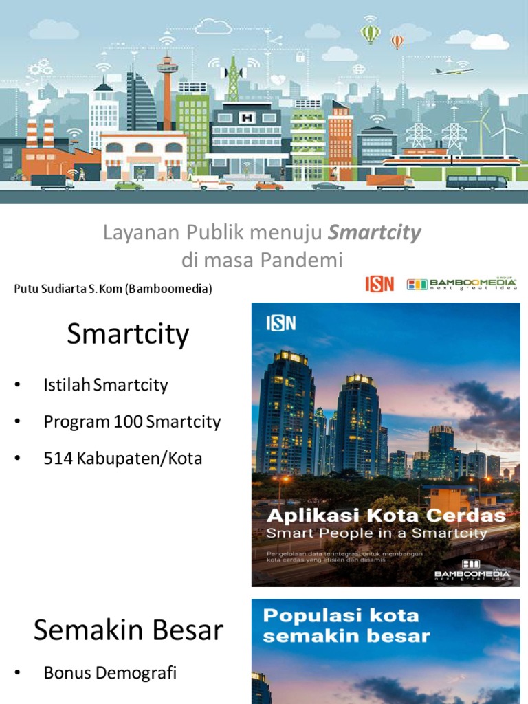 Bamboomedia - Layanan Publik Menuju Smartcity Di Masa Pandemi | PDF