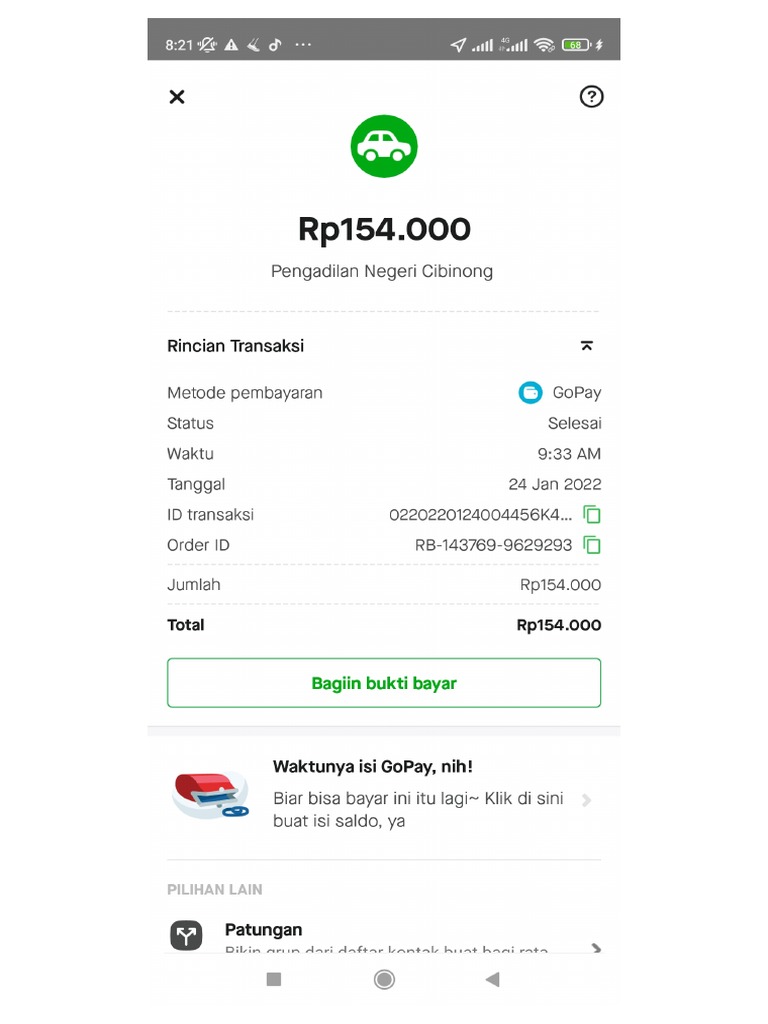 Contoh Dokumen Klaim | PDF