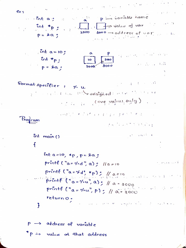 C Language Notes-2 | PDF