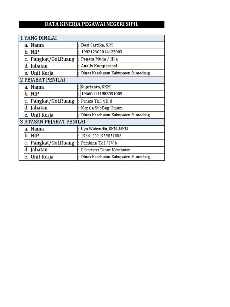 Contoh SKP 2022 | PDF | Karier & Perkembangan | Bisnis