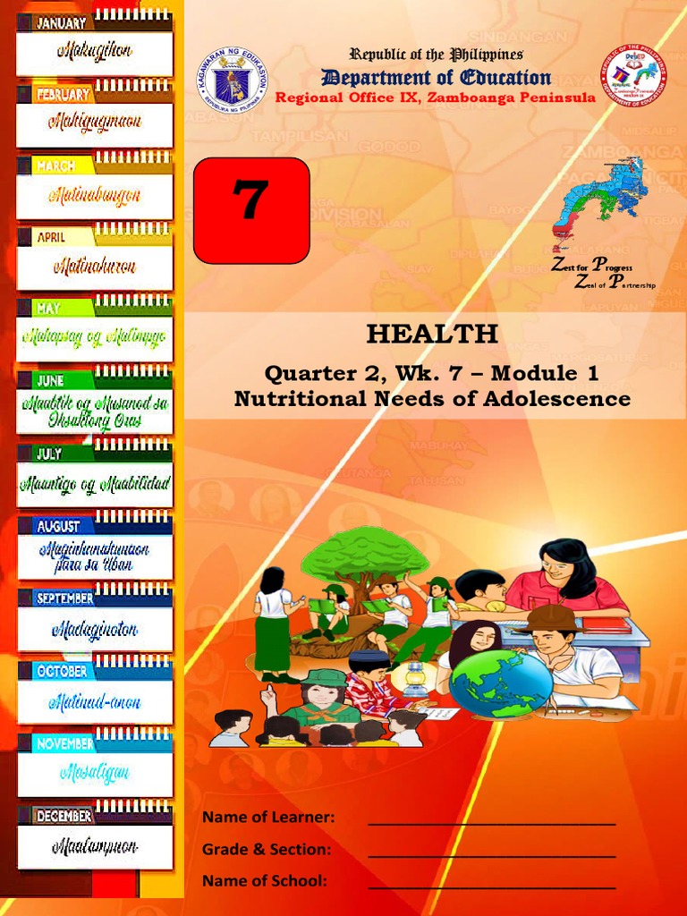 7 Final Mapeh 7 Health q2 m1 Week 7 | PDF | Foods | Healthy Diet
