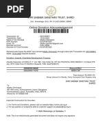 Donation Political Parties | PDF | Receipt | Payments