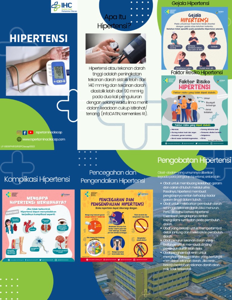Leaflet Hipertensi | PDF