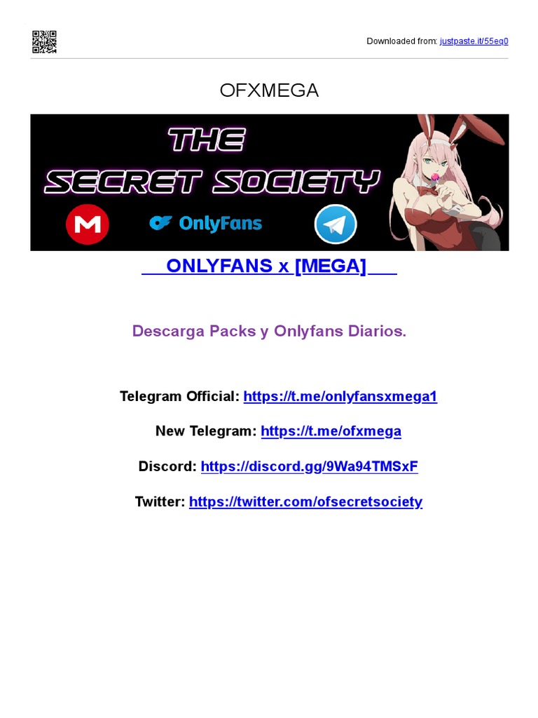 Ofxmega: Onlyfans X (Mega) | PDF