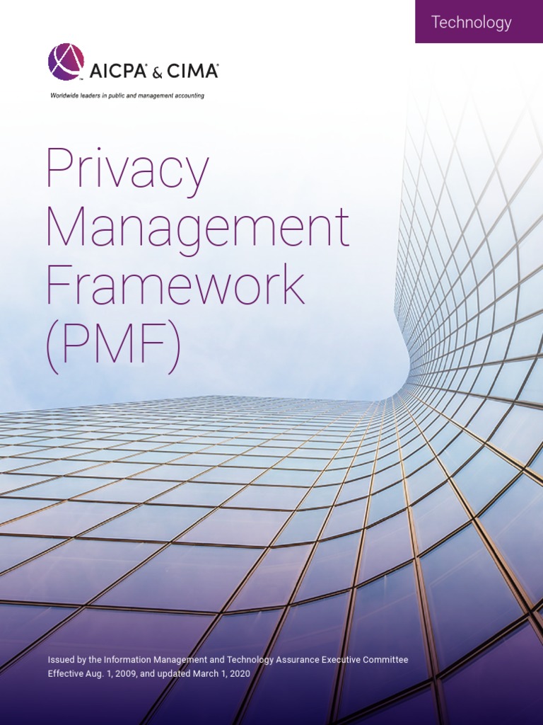 AICPA SOC2 Privacy-Management-Framework | PDF | Privacy | Internal Audit