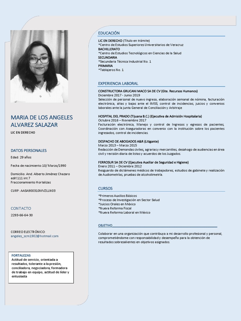 CV Angie Alvarez | PDF