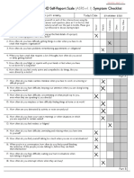 Adhd Questionnaire ASRS111 | PDF | Attention Deficit Hyperactivity ...