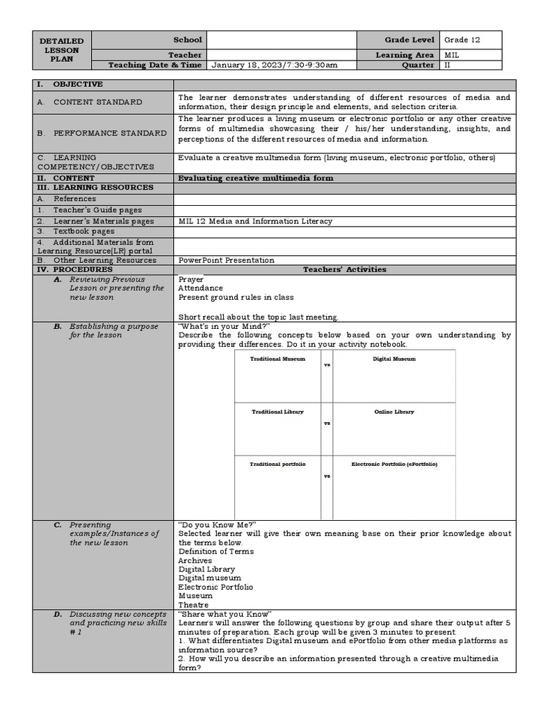 Evaluating Creative Multimedia Form | PDF | Learning | Multimedia